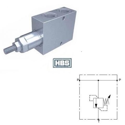 Pressure relief valve with cone seal – 100-300 / 150-380 bar for ...